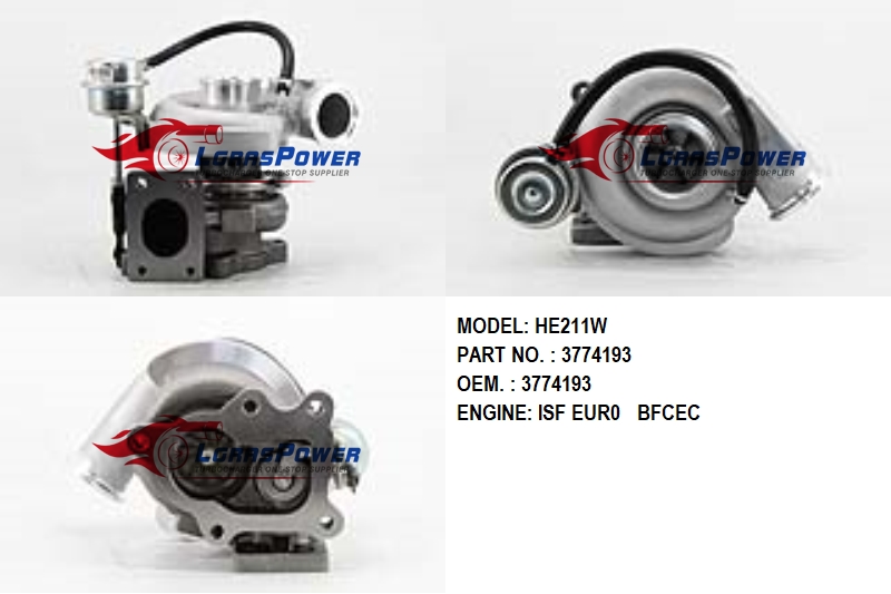 HE211W 3774193 | Lgraspower Turbocharger