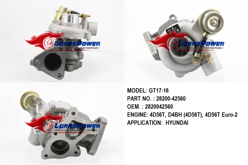GT17-16 28200-42560 | Lgraspower Turbocharger