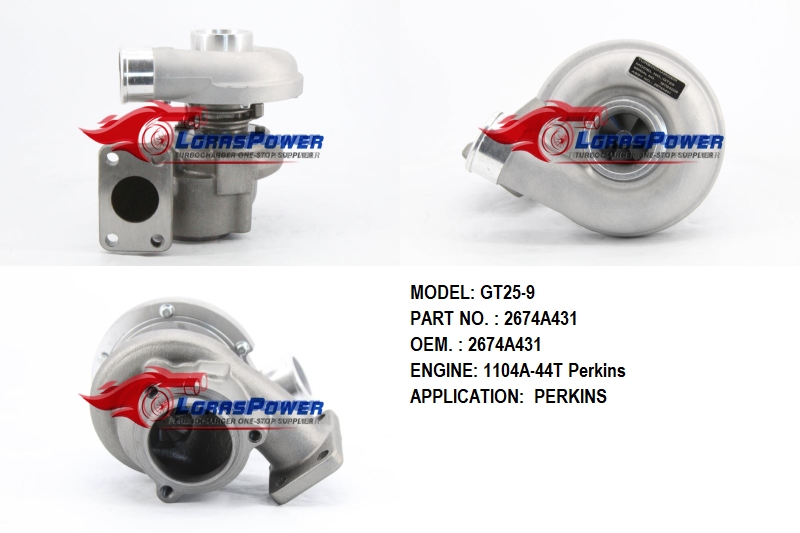 GT25-9 2674A431 | Lgraspower Turbocharger