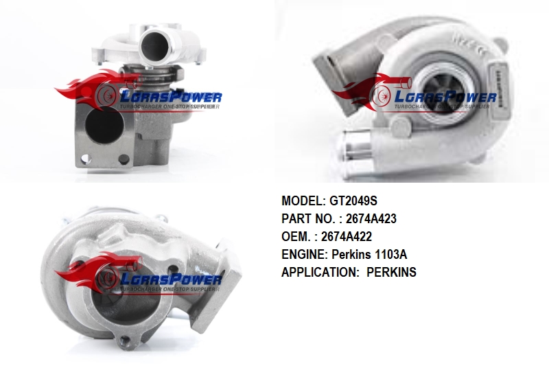GT2049S 2674A423 | Lgraspower Turbocharger